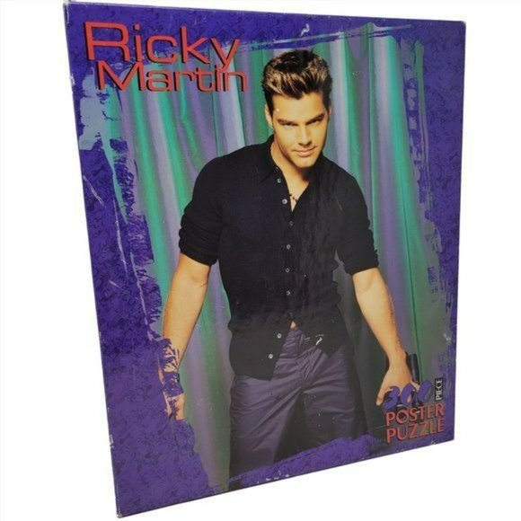 Hasbro | Games | Ricky Martin 24 X 36 Jigsaw Puzzle Newsealed | Poshmark